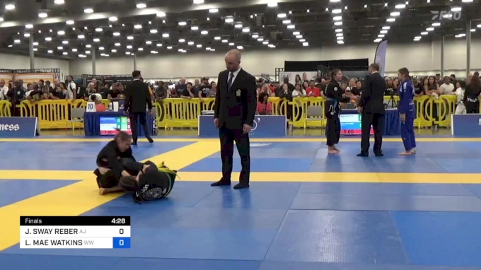 JADEYA SWAY REBER vs LAYLAH MAE WATKINS 2023 IBJJF Jiu-Jitsu CON ...