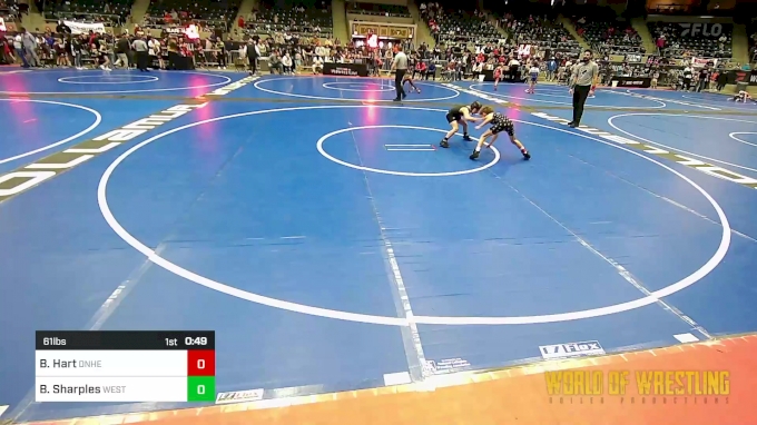 61 lbs Consi Of 4 - Brennan Hart, Team Donahoe vs Braxton Sharples ...