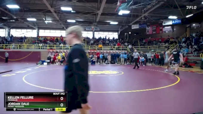 215 lbs Semifinal - Jordan Dale, Perry Meridian vs Kellen Fellure, Franklin