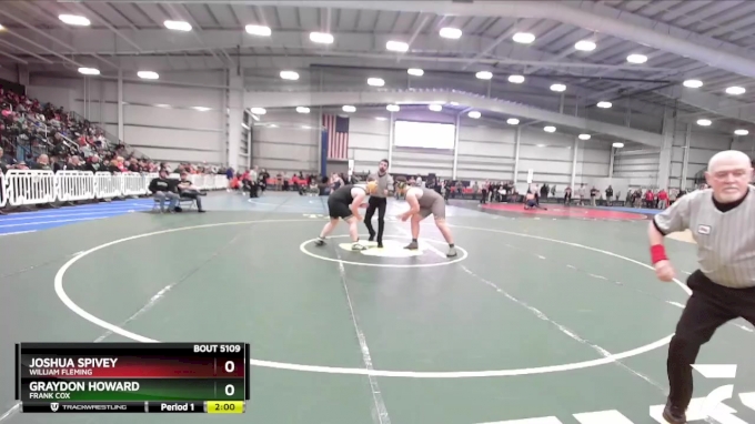 5-285 lbs Champ. Round 1 - Graydon Howard, Frank Cox vs Joshua Spivey ...