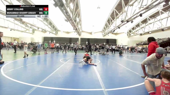 89 lbs Final - Jerry Collins, Revival White MS vs Muhammad Shariff ...