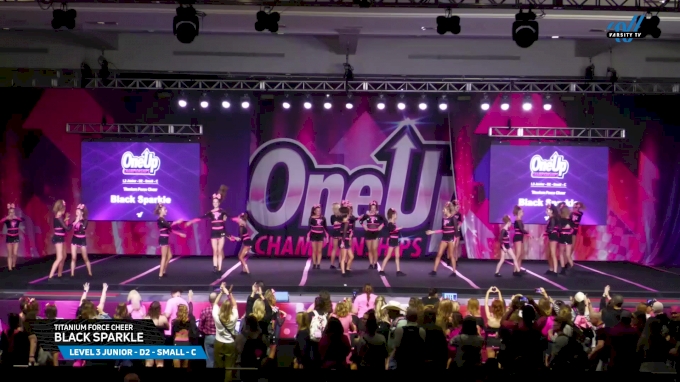 Titanium Force Cheer - Black Sparkle [2025 L3 Junior - D2 - Small - C ...