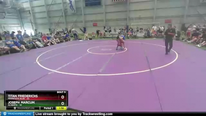 106 lbs Semis & 1st Wrestleback (8 Team) - Titan Friederichs, Minnesota ...