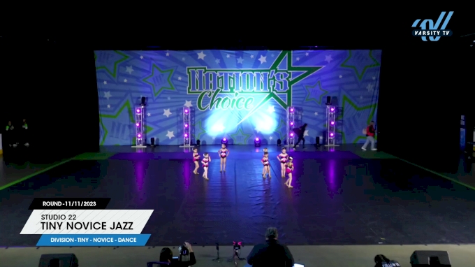 Studio 22 - Tiny Novice Jazz [2023 Tiny - NOVICE - Dance 11/11/2023] 2023 Nation's Choice Dance ...