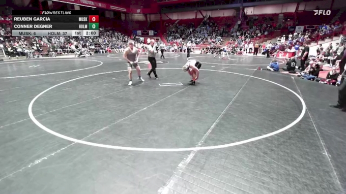 215 lbs D1 - Quarter-finals (fri 5:30 P.m.) - Reuben Garcia, Muskego vs ...