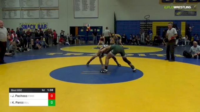 132 lbs Quarterfinal - Justin Pacheco, Pomona (CO) vs Kyle Parco, De La ...