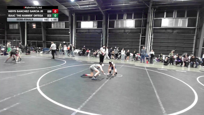 78 lbs Semifinal - Hisys Sanchez Garcia Jr, Grindhouse WC vs Isaac `the ...