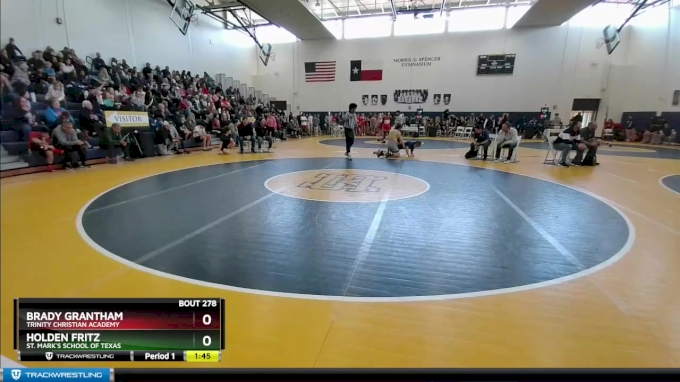 140 lbs Cons. Round 4 - Holden Fritz, St. Mark`s School Of Texas vs ...