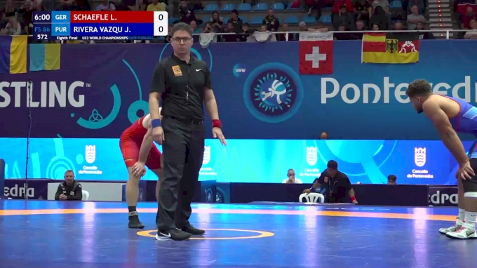 86 kg 1/8 Final - Lars Schaefle, Germany vs Jairo Rivera Vazquez ...