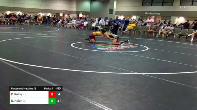 138 lbs Placement Matches (8 Team) - Gavin Nolan, Brevard FCA-Alpha ...