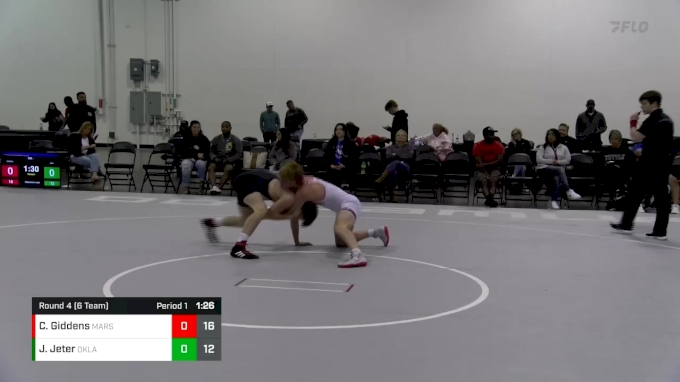 152 lbs Round 4 (6 Team) - Joe Jeter, Oklahoma Black Ops vs Clayton ...