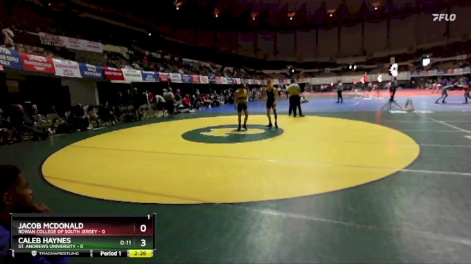 125 lbs Placement (16 Team) - Caleb Haynes, St. Andrews University vs ...