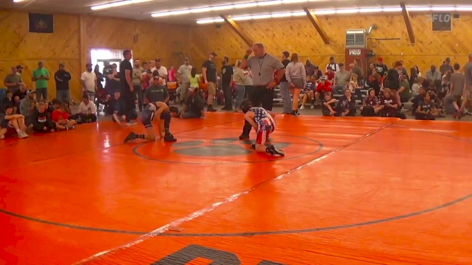 91 lbs Consi Of 8 #1 - Ezra Bly, Mily vs Dawsyn Parks, Greene