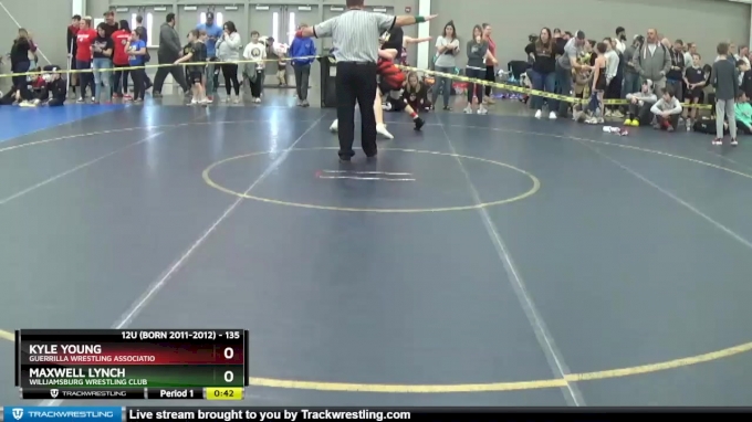 135 lbs Quarterfinal - Kyle Young, Guerrilla Wrestling Associatio vs ...