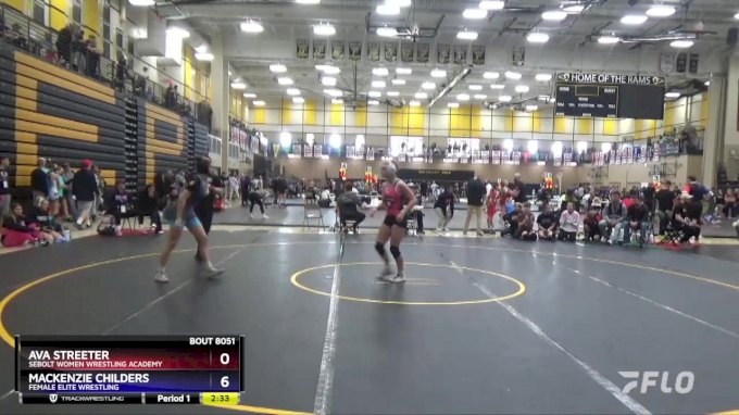 130 lbs Champ. Round 1 - Ava Streeter, Sebolt Women Wrestling Academy ...