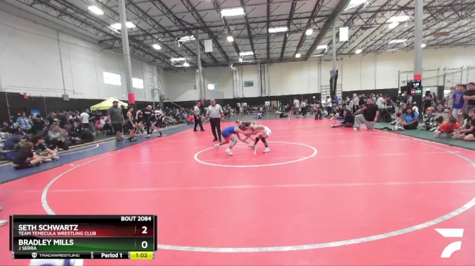 63-67 lbs Round 2 - Jared Ortega, TUF California Wrestling Acade vs ...