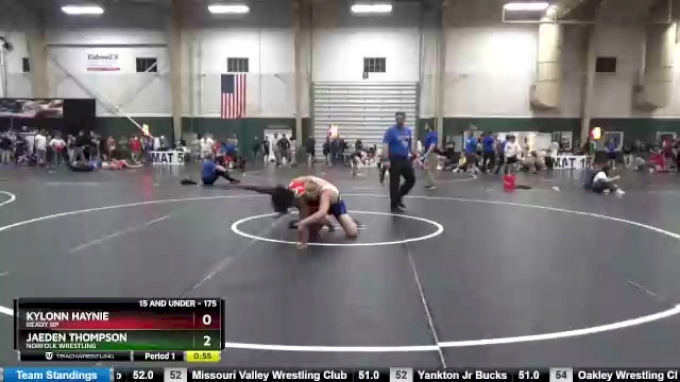 175 lbs Semifinal - Kylonn Haynie, Ready RP vs Jaeden Thompson, Norfolk ...