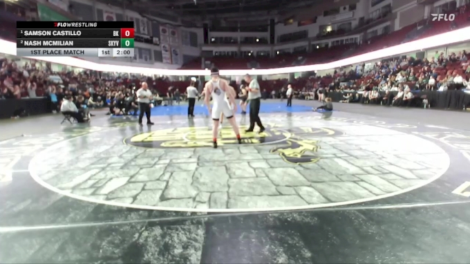 165 lbs 1st Place Match - Samson Castillo, Bishop Kelly vs Nash ...