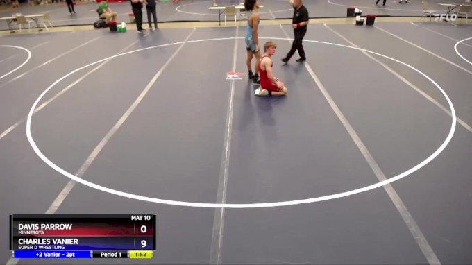 144 lbs Quarterfinal - Davis Parrow, Minnesota vs Charles Vanier, Super ...
