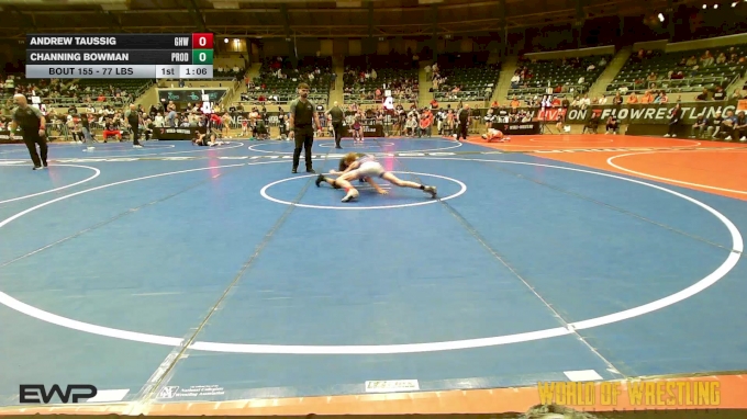 77 lbs Semifinal - Andrew Taussig, Greater Heights Wrestling vs ...