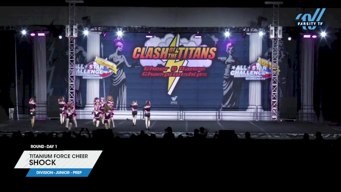 Titanium Force Cheer - Shock [2024 L1.1 Junior - PREP Day 1] 2024 ASC ...