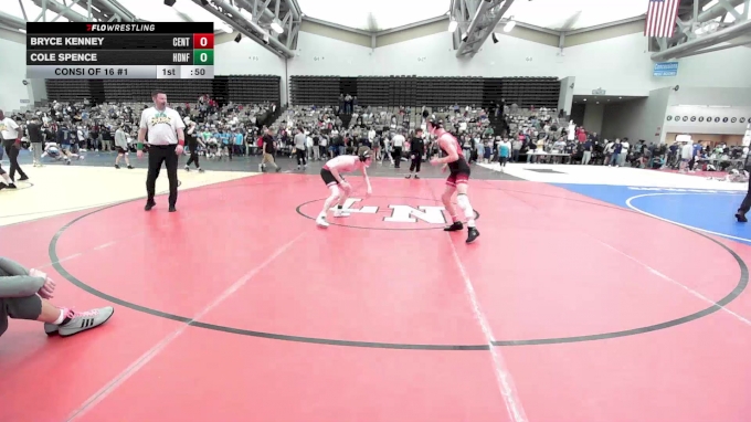 115-H lbs Consi Of 16 #1 - Bryce Kenney, Centurion vs Cole Spence ...