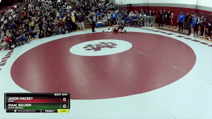 144 lbs Semifinal - Isaac Balden, SLAM! NEVADA vs Jaxon Mackey, Basic