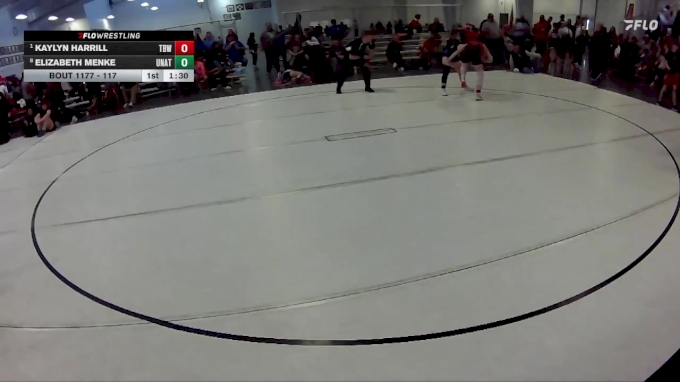117 lbs Quarterfinal - Kaylyn Harrill, The Best Wrestler vs Elizabeth ...