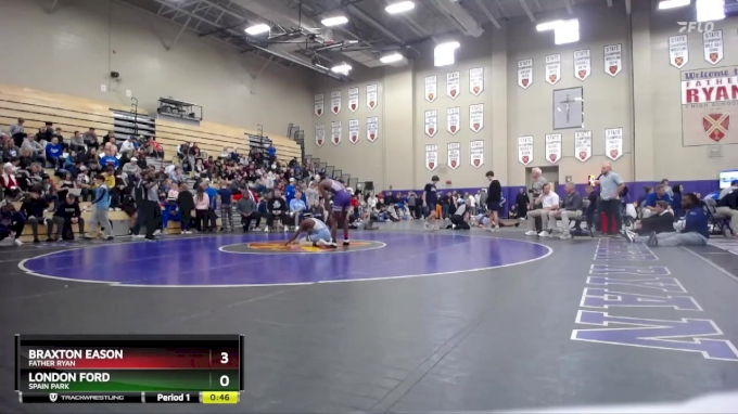 120 lbs Cons. Round 6 - Braxton Eason, Father Ryan vs London Ford ...