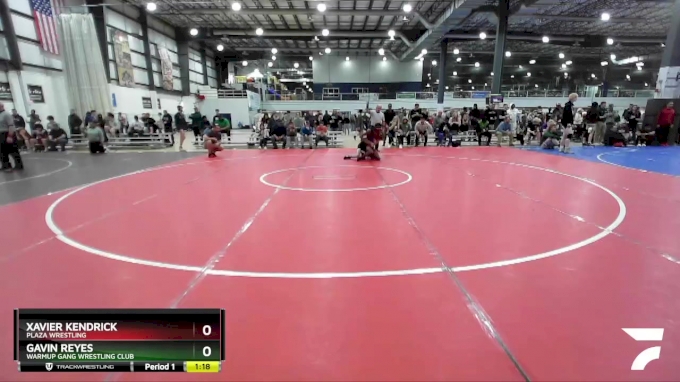 120 lbs Cons. Round 3 - Xavier Kendrick, Plaza Wrestling vs Gavin Reyes ...