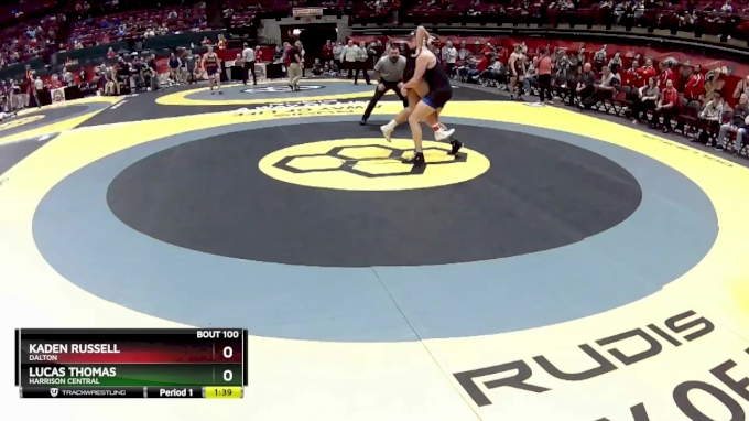 D3-215 lbs Champ. Round 1 - Kaden Russell, Dalton vs Lucas Thomas ...