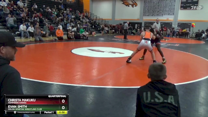 N-15 lbs Quarterfinal - Evan Smith, Solon Spartan Wrestling Club vs ...