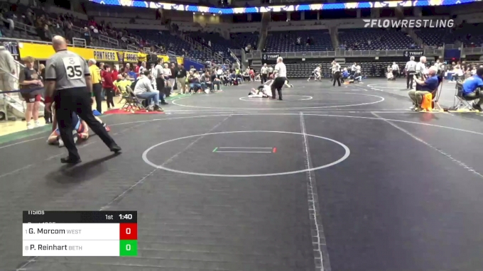 115 lbs Quarterfinal - Gavin Morcom, Western Wayne vs Pierce Reinhart ...