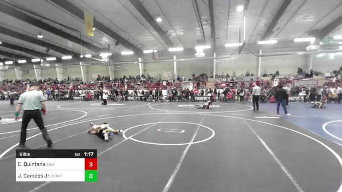 61 lbs Rr Rnd 1 - Ezekiel Quintana, Sierra Grande Panthers vs Jose ...