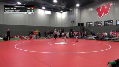 JV-26 lbs Round 1 - Alexandra Perry, Ottumwa vs Jersey Heiter, Linn-Mar