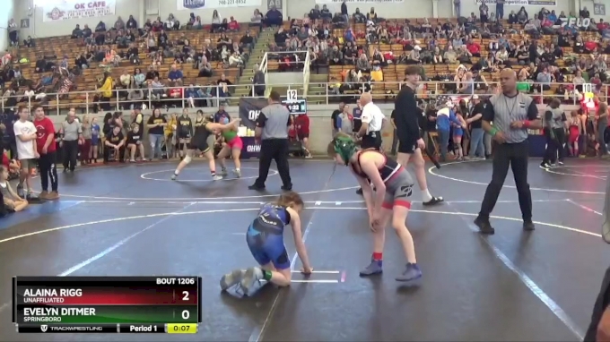 144 lbs 5th Place Match - Yvette Kerns, Urbana vs Sadie Williamson ...