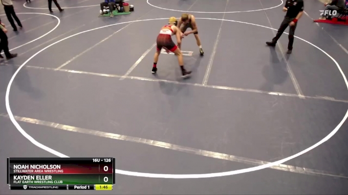126 lbs 1st Place Match - Noah Nicholson, Stillwater Area Wrestling vs ...