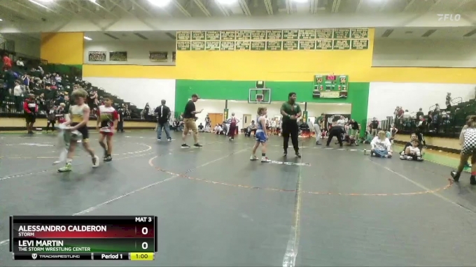 70 lbs Round 4 - Alessandro Calderon, Storm vs Levi Martin, The Storm ...