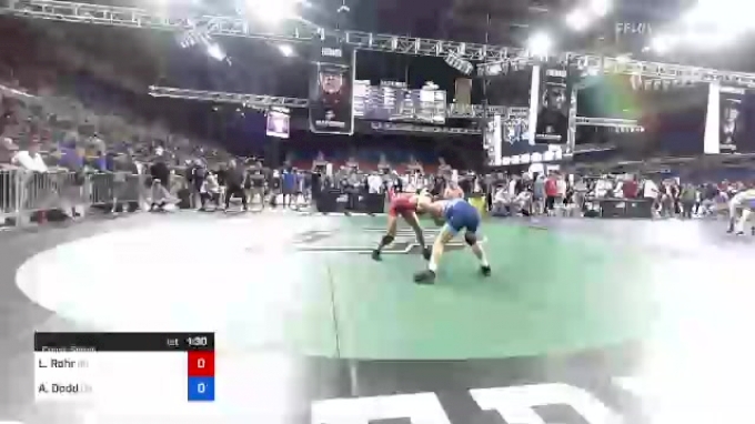 94 lbs Consolation - Lincoln Rohr, Ohio vs Ayden Dodd, Ohio