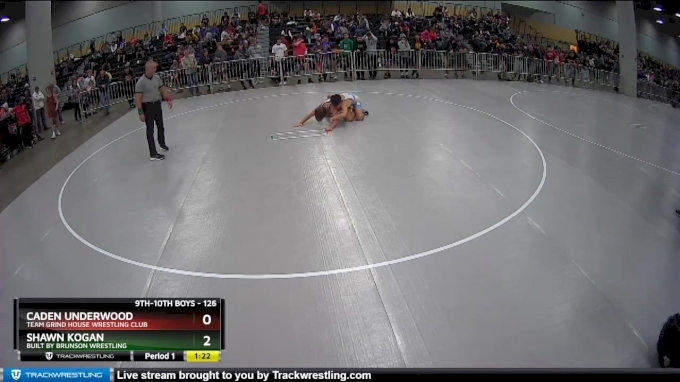 126 lbs Champ. Round 2 - Caden Underwood, Team Grind House Wrestling ...