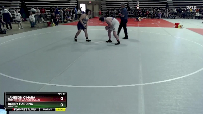 215 lbs Cons. Round 1 - Bobby Harding, WEM/JWP vs Jameson O`Mara, STMA ...