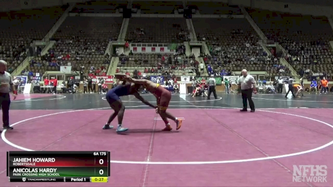 6A 175 lbs Cons. Round 2 - Jahiem Howard, Robertsdale vs Anicolas Hardy ...