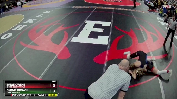 Cons. Round 2 - Sydnie Brown, Overton Girls vs Paige Owens, Chase ...