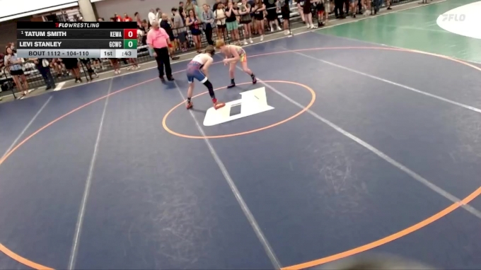 104-110 lbs Quarterfinal - Tatum Smith, Young Guns Wrestling Club vs ...
