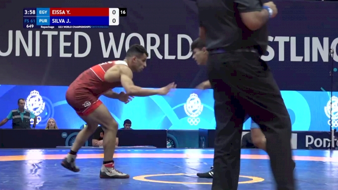 61 kg Repechage #3 - Yousef Mohamed Yousef Eissa, Egypt vs Joseph Andres Silva, Puerto Rico