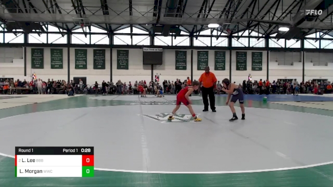 80-90 lbs Round 1 - Liam Lee, Built By Brunson vs Leonard Morgan ...