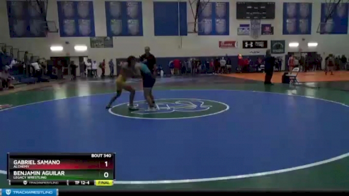 126 lbs Cons. Round 3 - Gabriel Samano, Alchemy vs Benjamin Aguilar ...