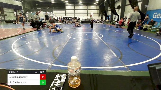106 lbs Rr Rnd 2 - Jake Dickinson, Test Team vs Rob Davison, Test Team