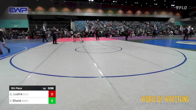 101 lbs 5th Place - Leonel Josiah Lustre, Zillah vs Ilan Shank, BULLDOG ...