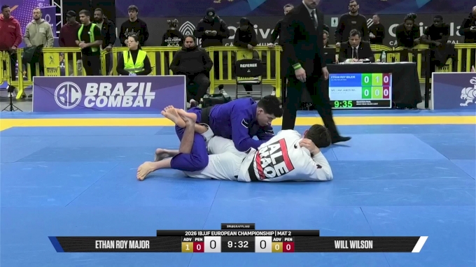 Will Wilson vs Ethan Roy Major 2026 European Jiu-Jitsu IBJJF Championship